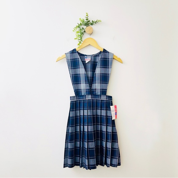 Royal Park | Dresses | Royal Park Uniforms Vintage Nwt Girls Plaid ...